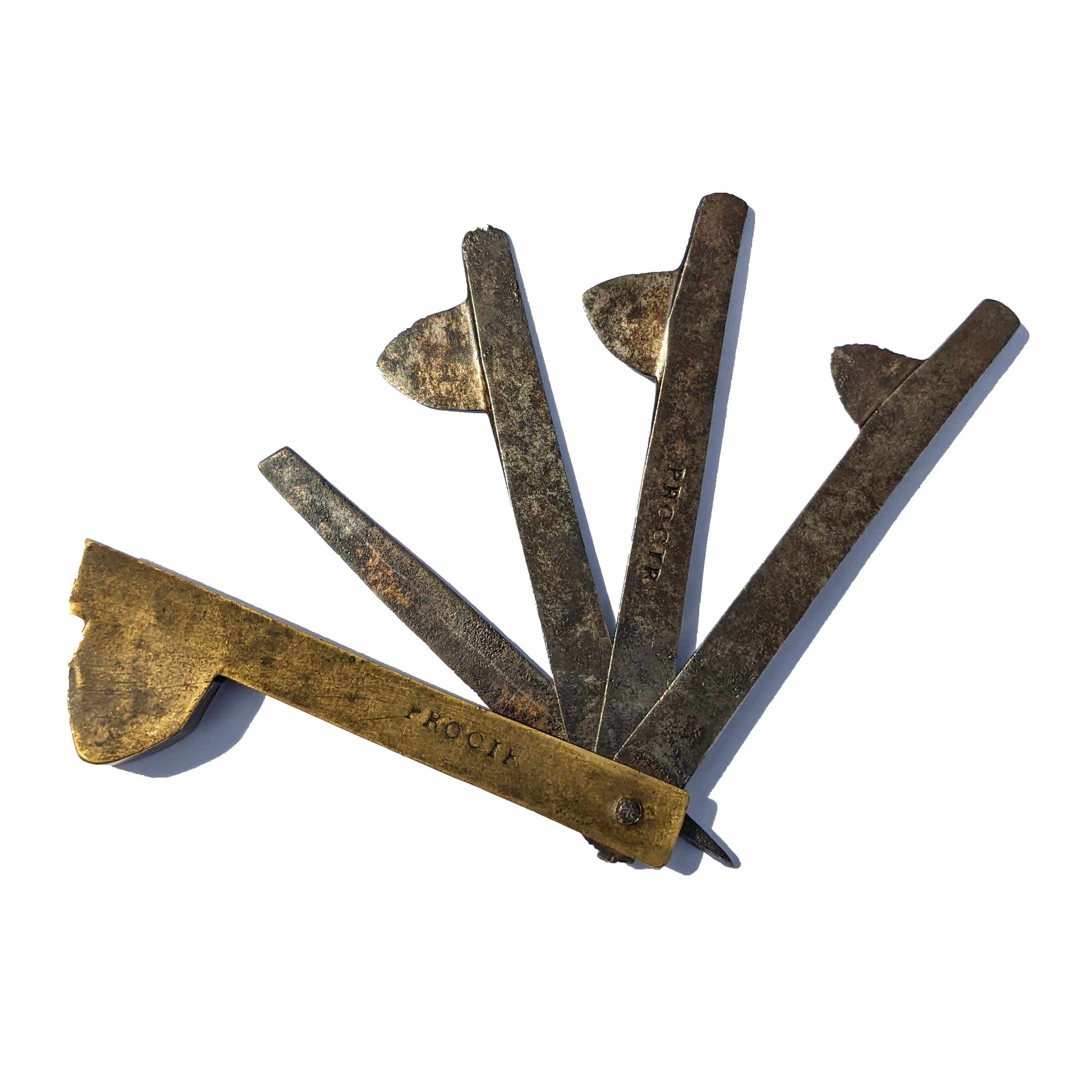 Vintage fleam (bloodletting instrument) | Morbitorium