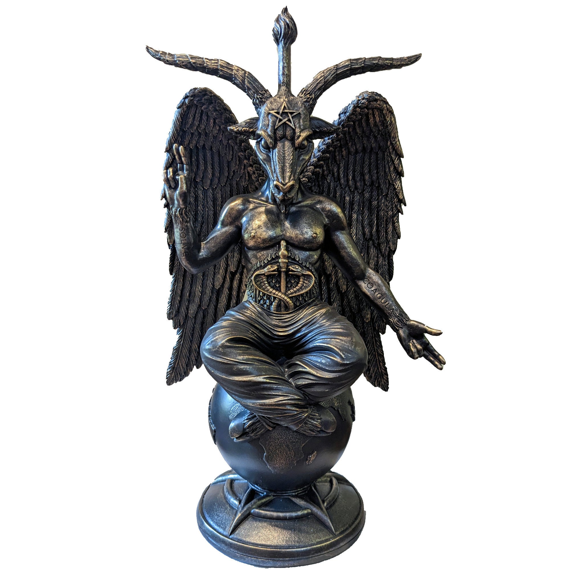 Large Baphomet statue (38cm) | Morbitorium