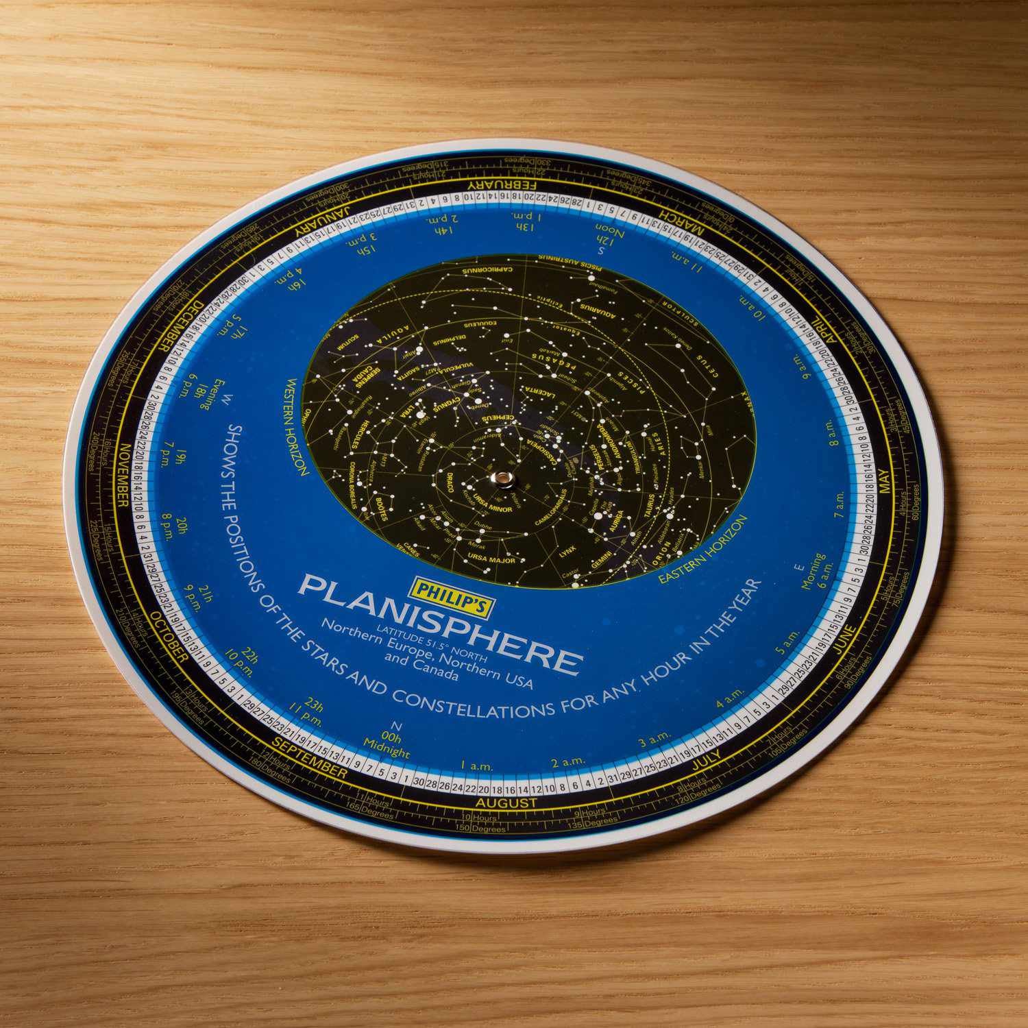 Philip's Planisphere star map chart | Morbitorium