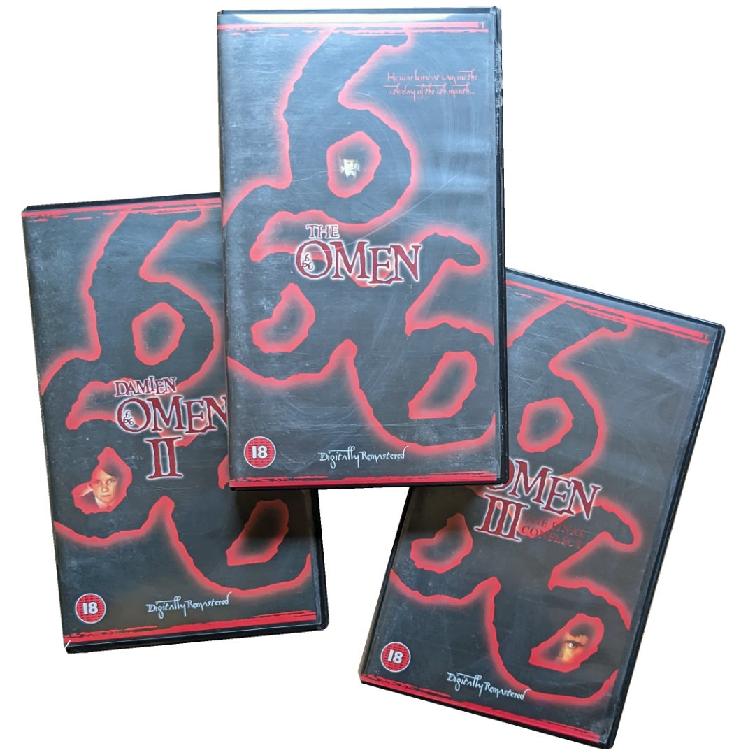 Omen 1-3 (VHS boxset) | Morbitorium