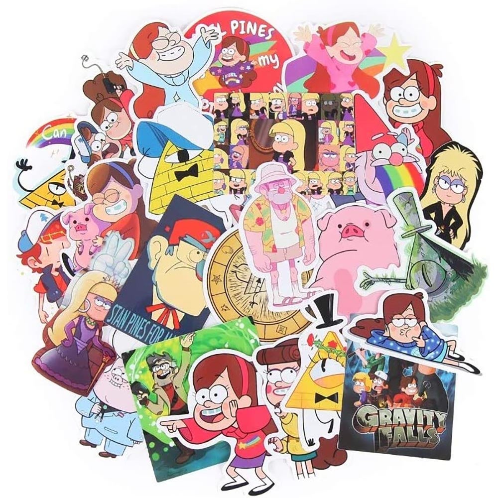 Gravity Falls stickers (25 stickers) | Morbitorium