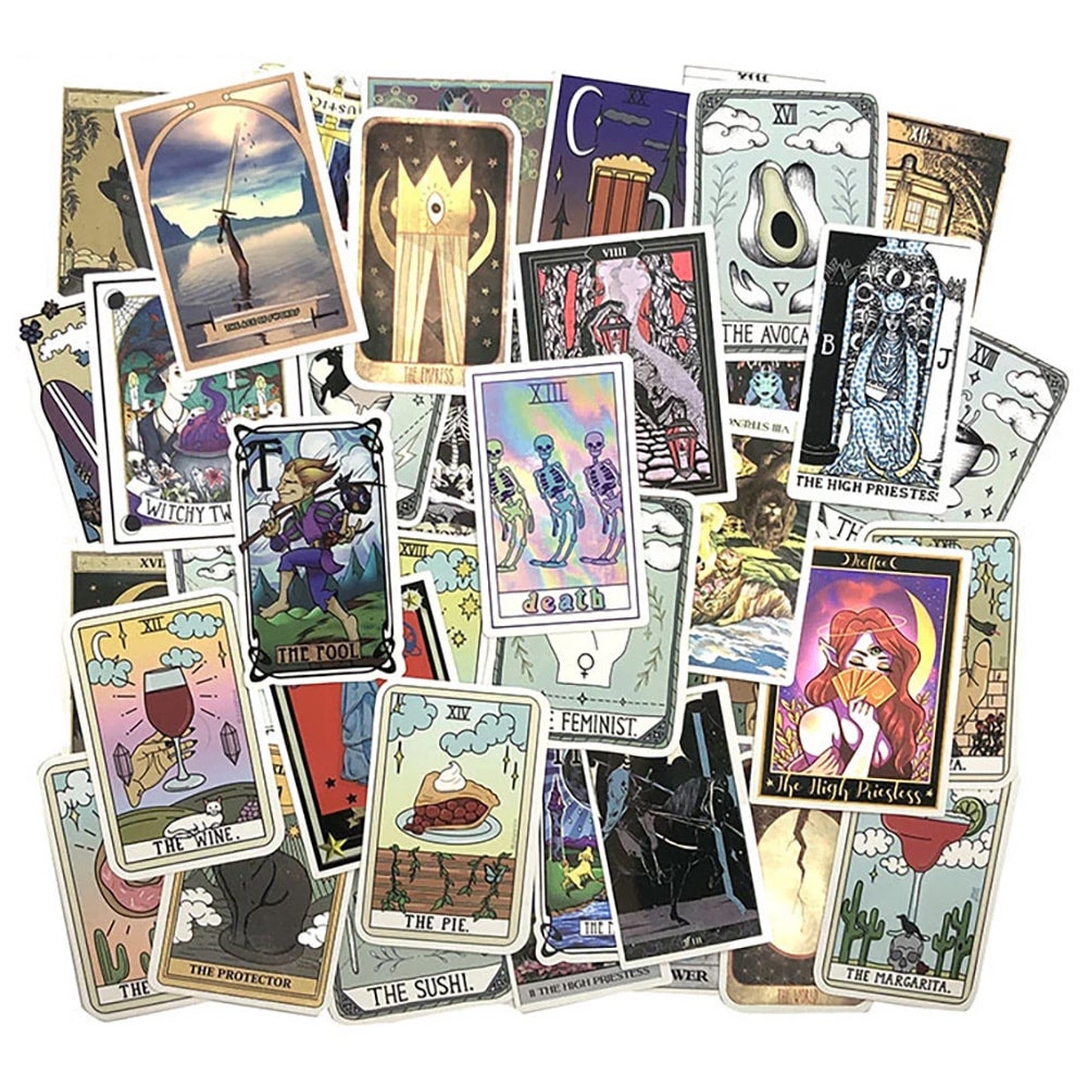 Tarot stickers (50 stickers) | Morbitorium